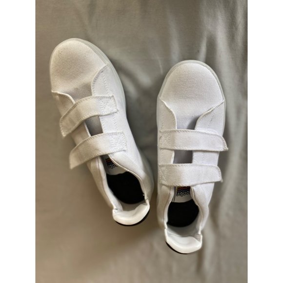 Goats | Shoes | Goats White Black Trim Shoes Sneakers Platform Canvas ...